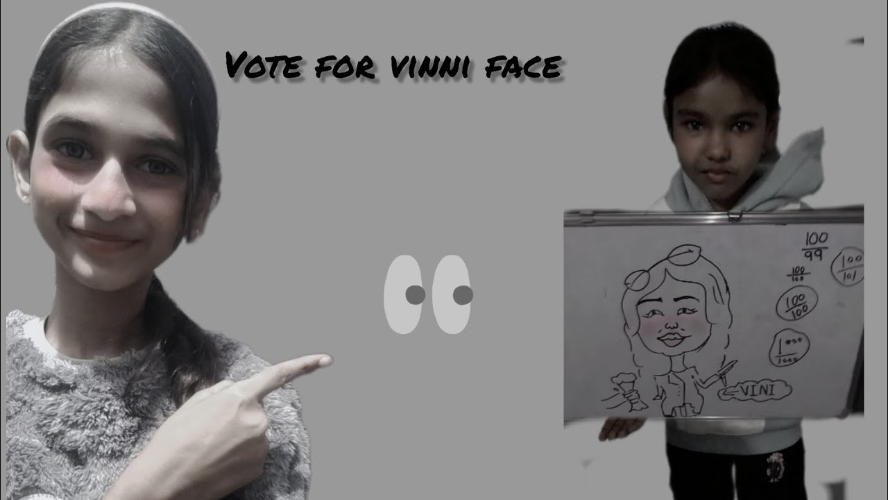 Vote for vinni face creative#dishani - YouTube