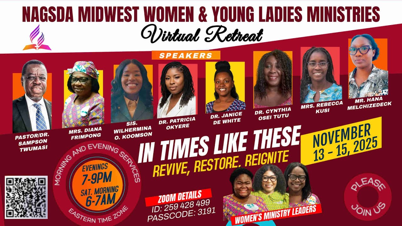 NAGSDA MIDWEST WOMEN & YOUNG LADIES RETREAT - YouTube