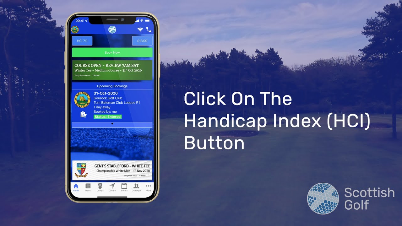 Scottish Golf Society - How to Submit General Play Scores - YouTube