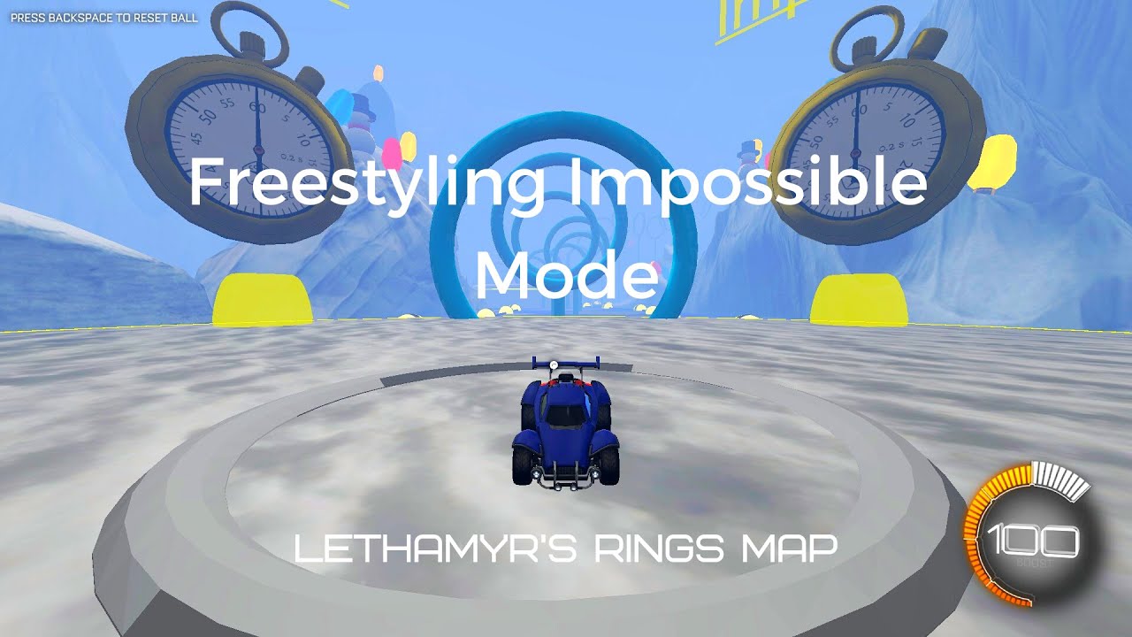 Freestyling Lethamyr's Rings Map On Impossible Mode - YouTube