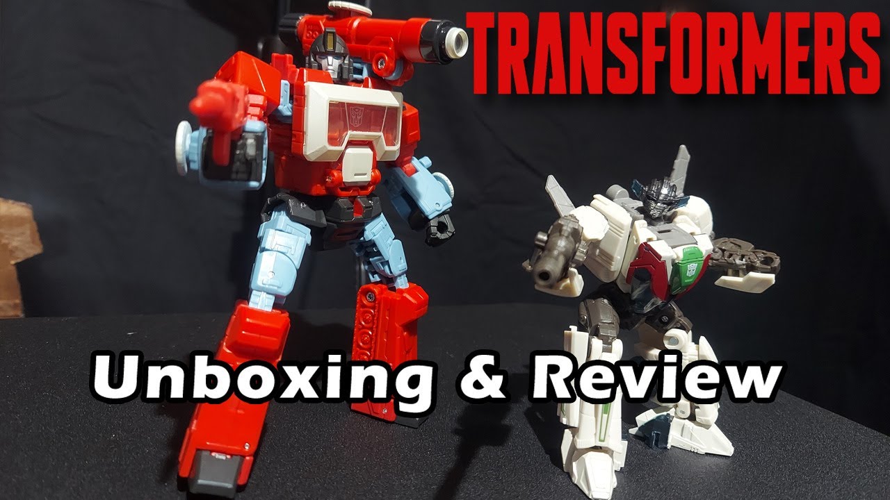 DOUBLED DOWN! - Transformers Wheeljack & Perceptor Unboxing - YouTube