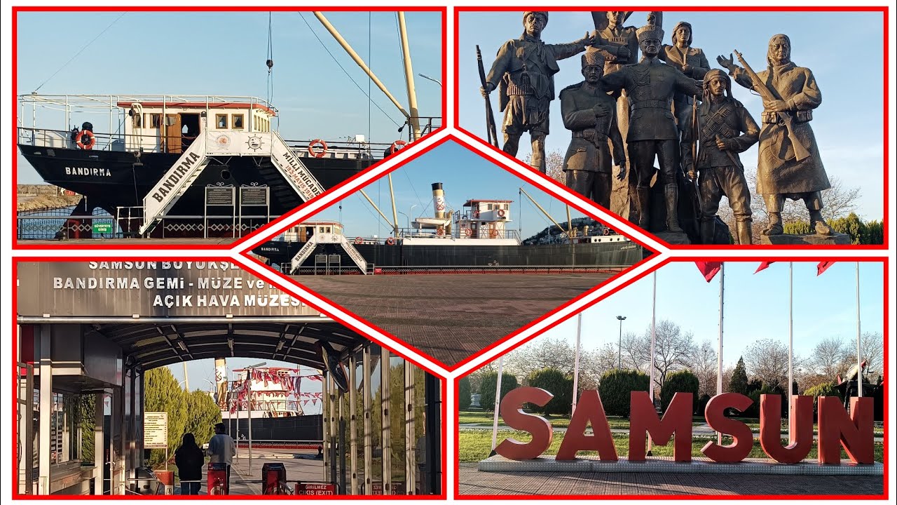 BANDIRMA GEMI-MUZE ve MiLLi MÜCADELE AÇIK HAVA MÜZESİ - YouTube