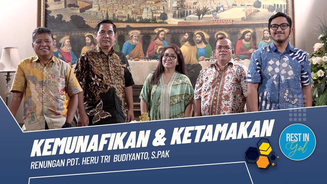 Kemunafikan dan Ketamakan | Rest In God - YouTube