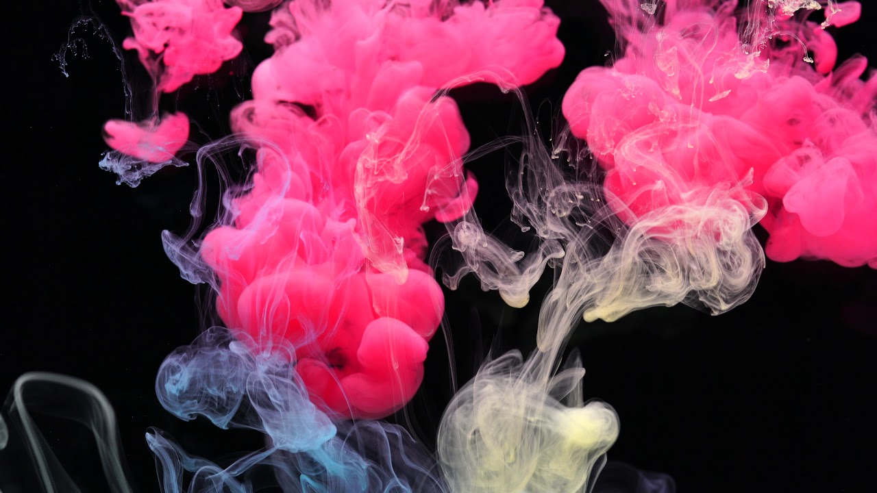 Ink in water - Royalty free stock video - YouTube