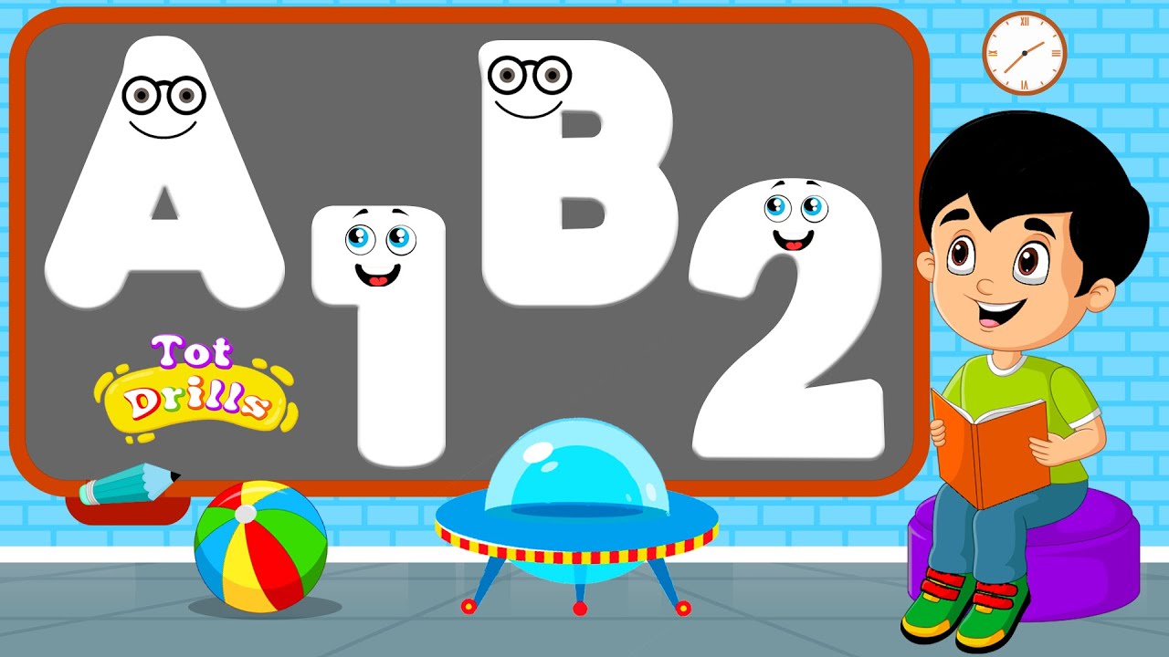 ABC and 123 learning for 2 year olds | The Best of Toddler Fun Learning ...