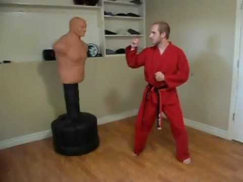 how to do a proper guarding stance - YouTube