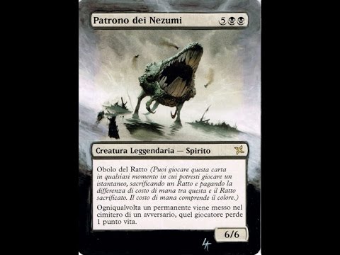 MTG Altered Art Patron of the Nezumi - by Evil Nerd INC. - YouTube