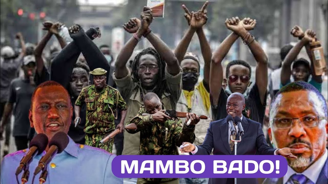 BADO MAPAMBANO! :FT RUTO, NGANGA, GEN Z, GACHAGUA, RAILA, KING JORGES ...