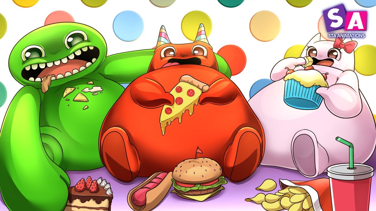 Garten Of Banban But Everyone Is FAT - YouTube