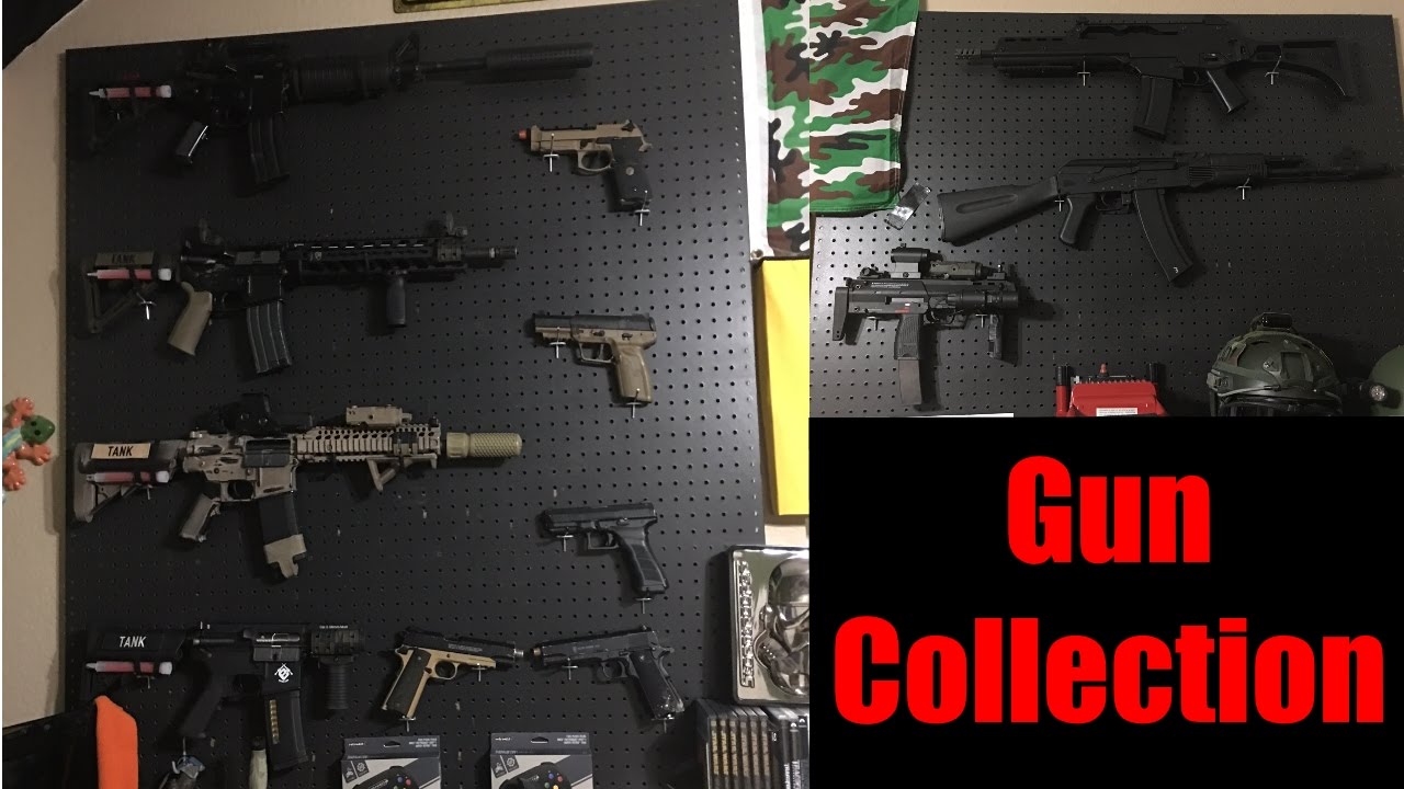 Airsoft Gun Collection as of 2/25/17 - YouTube