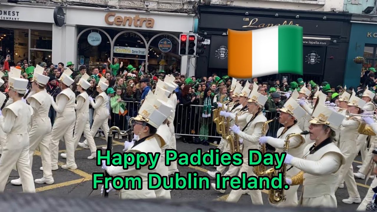 Witness the Epic St. Patrick's Day Celebrations in Dublin City! 🍀 - YouTube