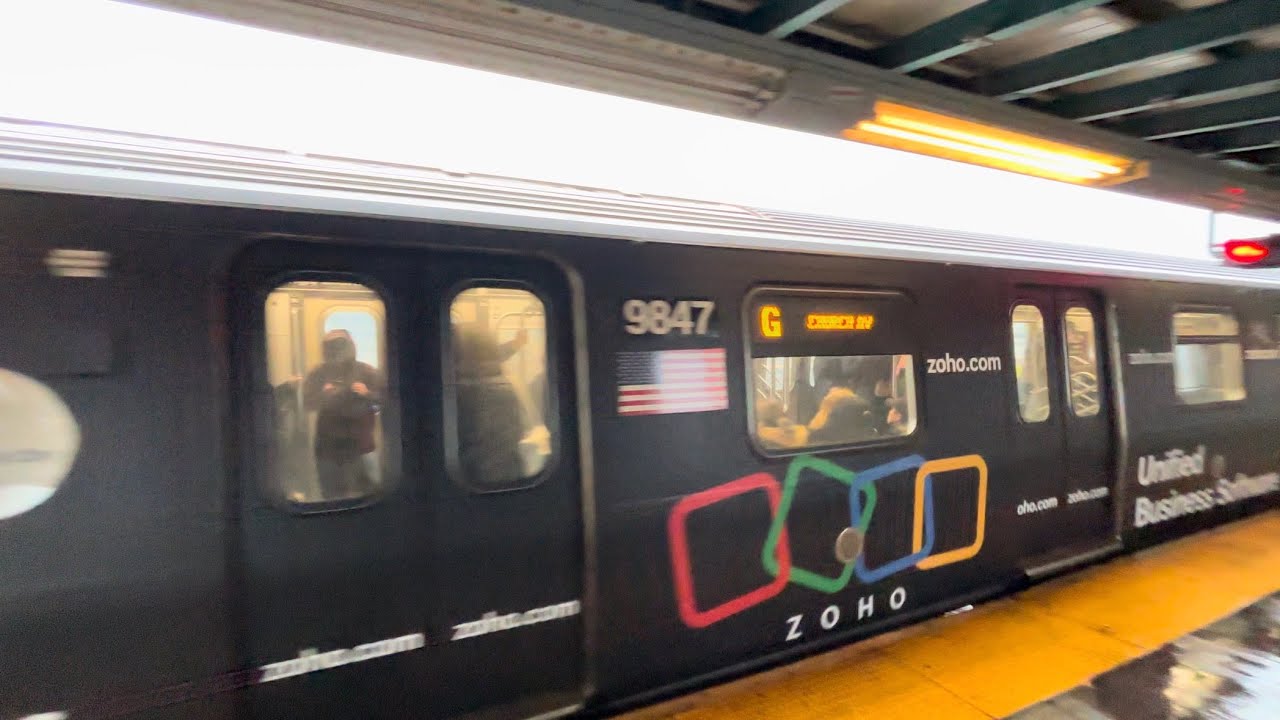 NYC Subway: New R160 Black ZoHo Wrap Departs Smith-9 Streets - YouTube