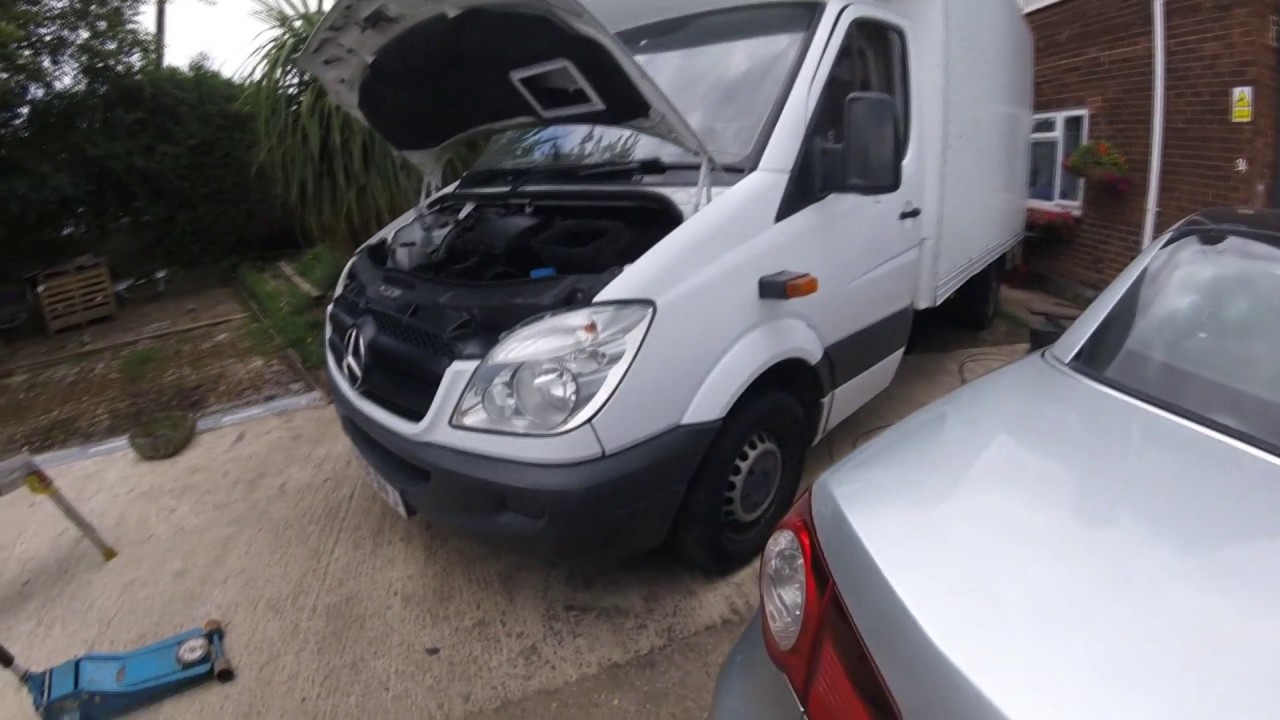 How to remove a Mercedes Sprinter engine \ Как снять двигатель Mercedes ...