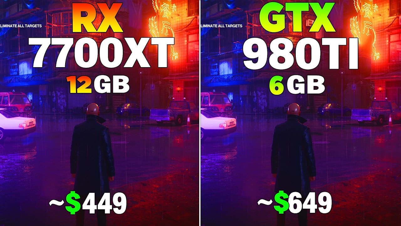 RX 7700 XT vs GTX 980 Tİ - Test in 8 Games - YouTube