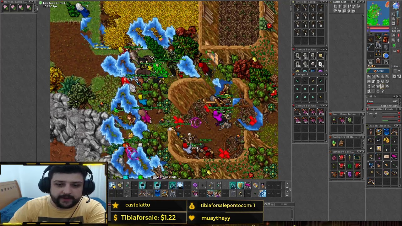 Tibia Twitch Clips - Diário 26/12/19 #47 - YouTube