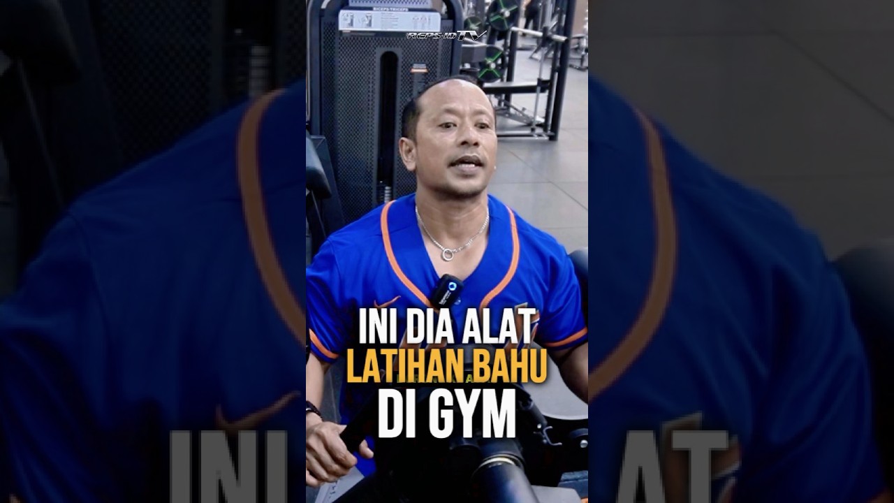 INI DIA ALAT LATIHAN BAHU DI GYM UNTUK PEMULA - YouTube