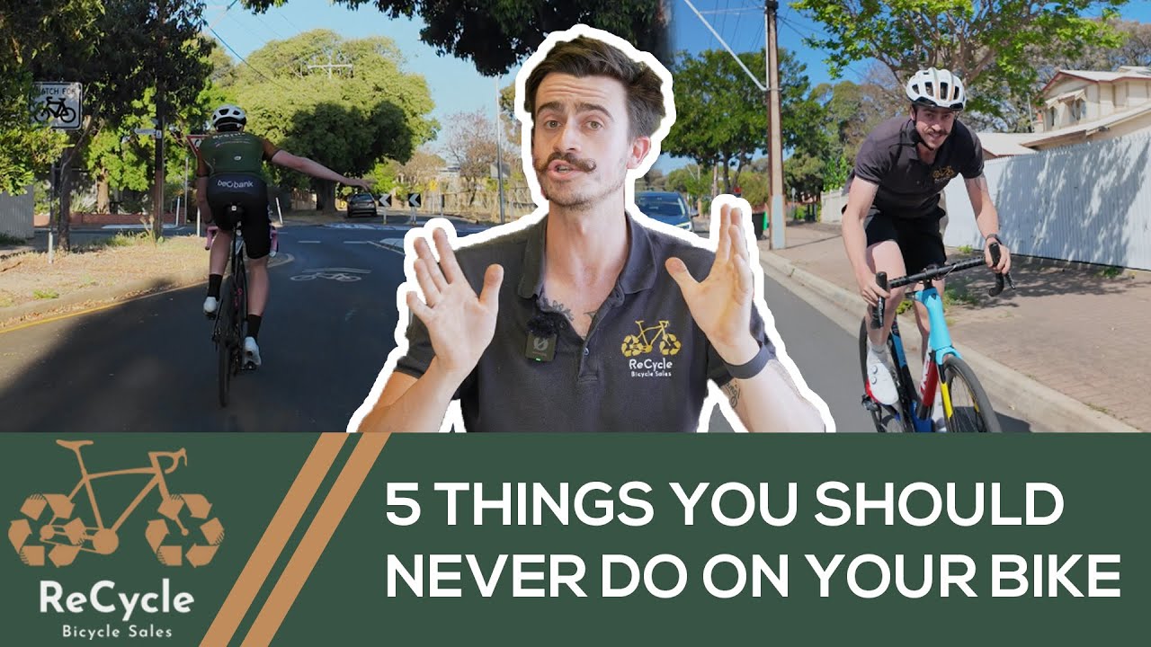 5 Things You Should NEVER Do on Your Bike 🚴‍♂️ Essential Cycling ...