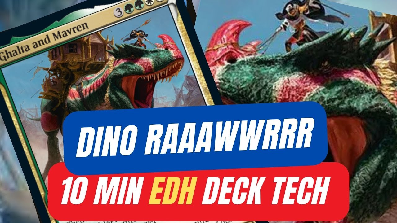 This Dinosaur Vampire Commander is Monstrous | Ghalta and Mavren | 10 ...