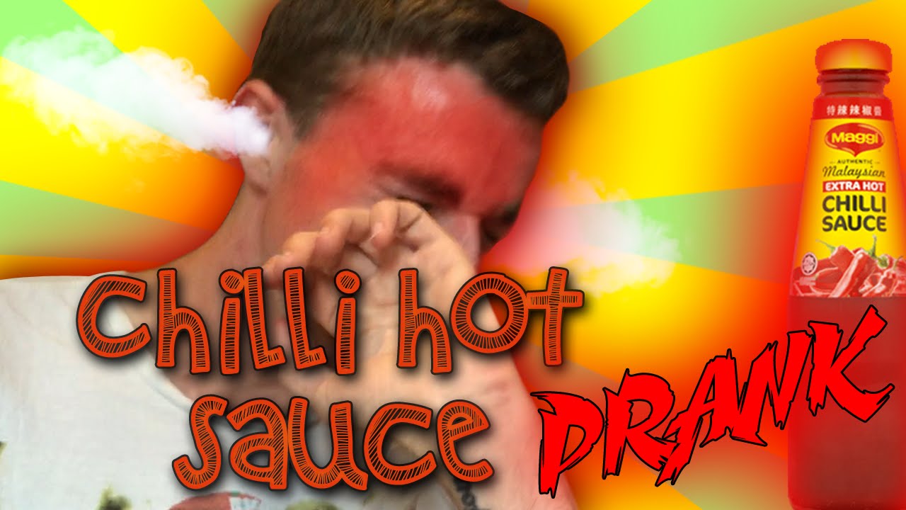 PUBLIC CHILLI HOT SAUCE PRANK - YouTube