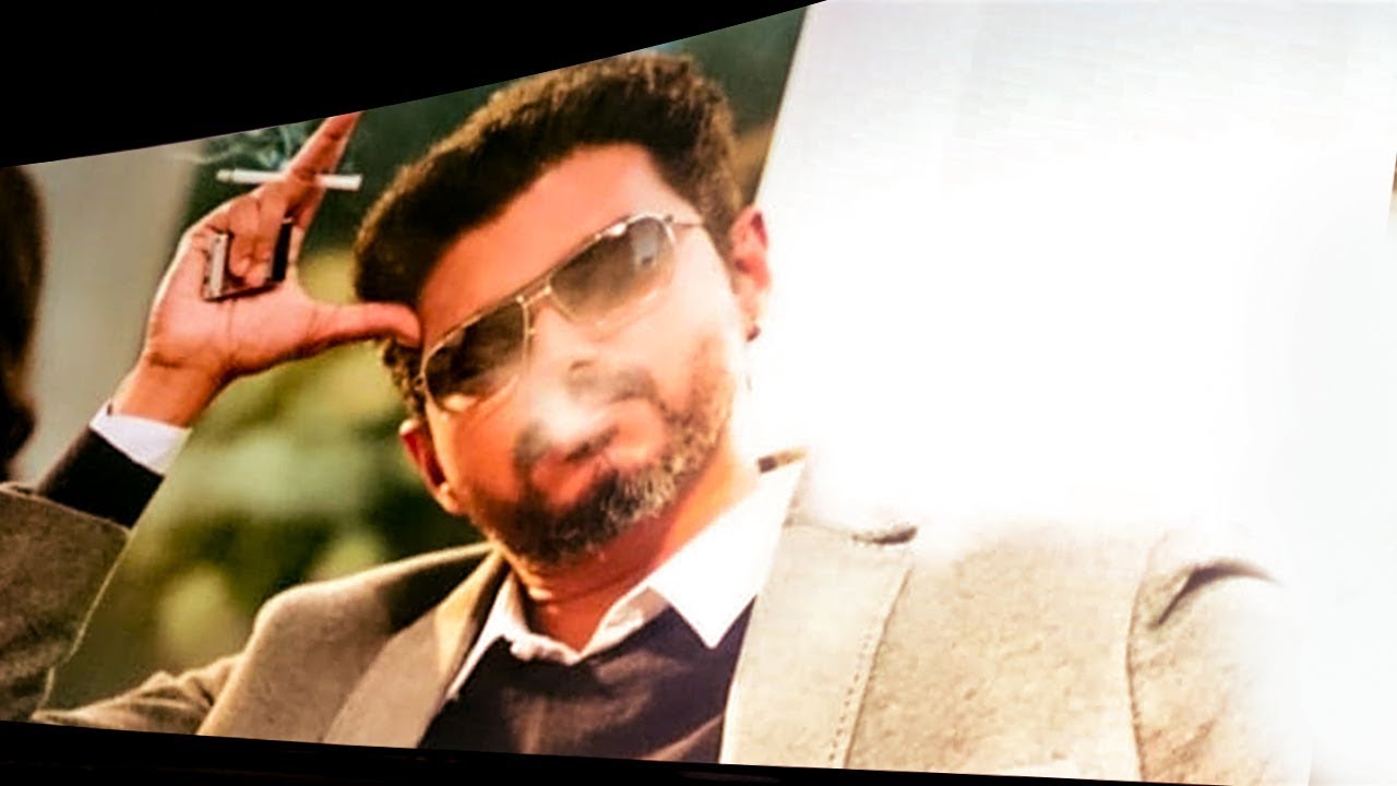 Vijay Stylish Smoking Scene from Sarkar Movie | Theater Response for ...