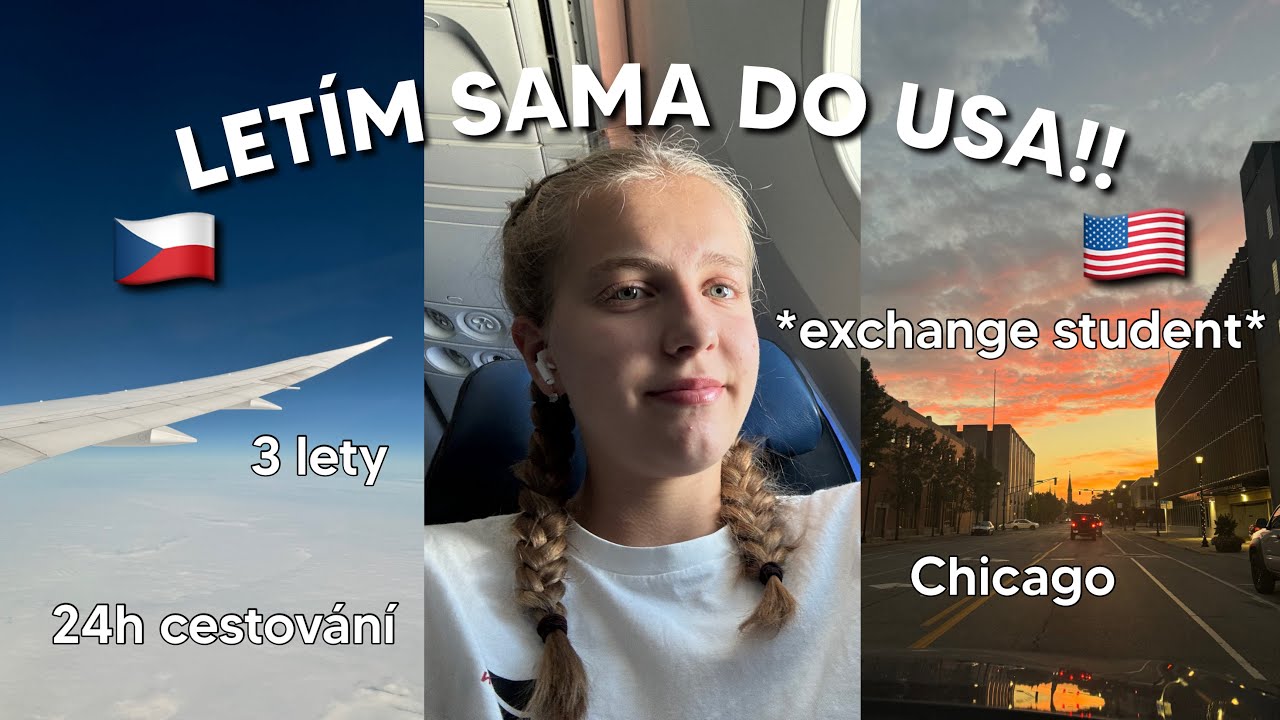 Sama v 16 do USA na půl roku?!🇺🇸 ️⎪exchange year - YouTube