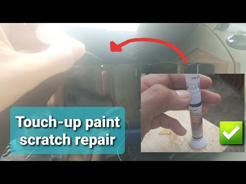 Paint scratch repair with Touch-up Paint Pen | Part 1 - YouTube