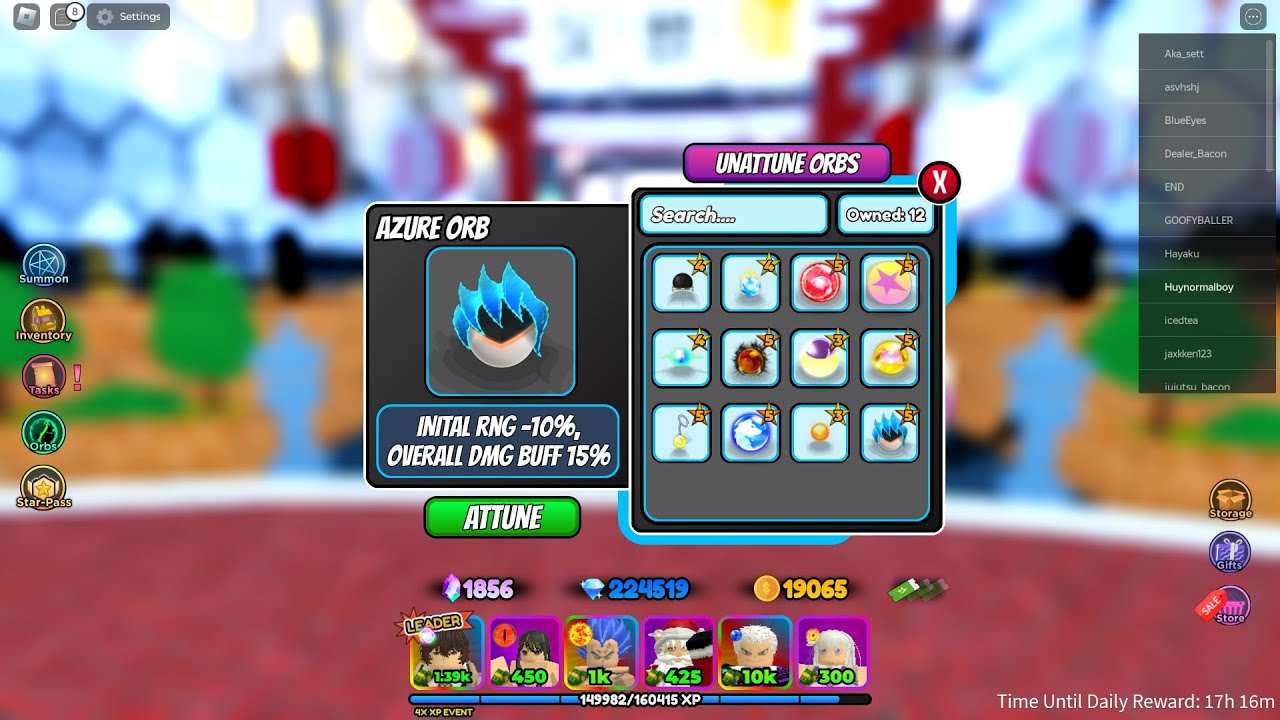 I've got the new Azure Orb from sijin raid and maybe it's the best orb ...