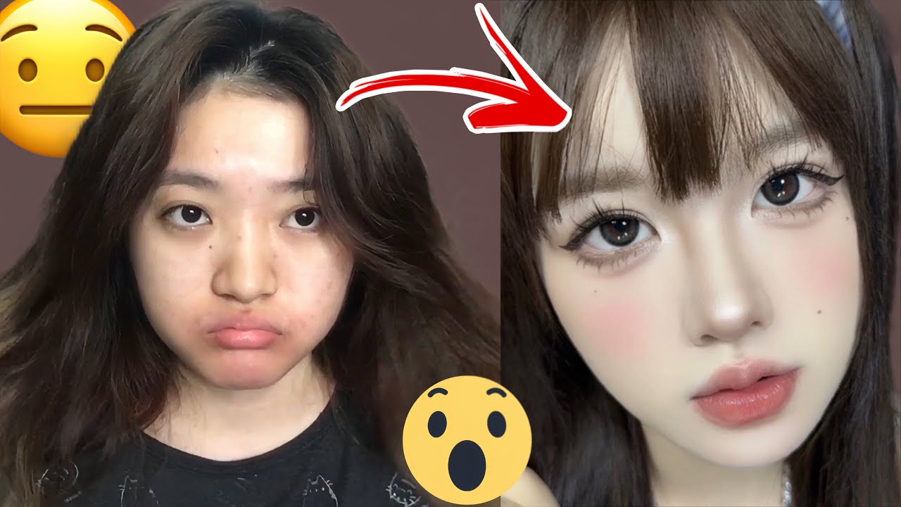 💗Chinese Makeup Transformation | Cute Girl Look 🌸 | Ah Pi Yasi - YouTube