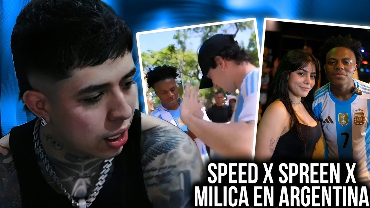 WESTCOL HABLA DE ISHOWSPEED EN ARGENTINA CON SPREEN Y MILICA 😬🤭 - YouTube