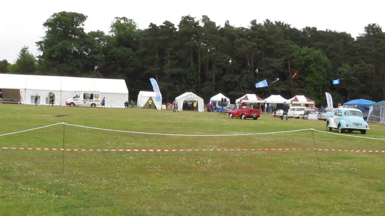 Morris Minor Owners Club National Rally 2015 fire and police car - YouTube