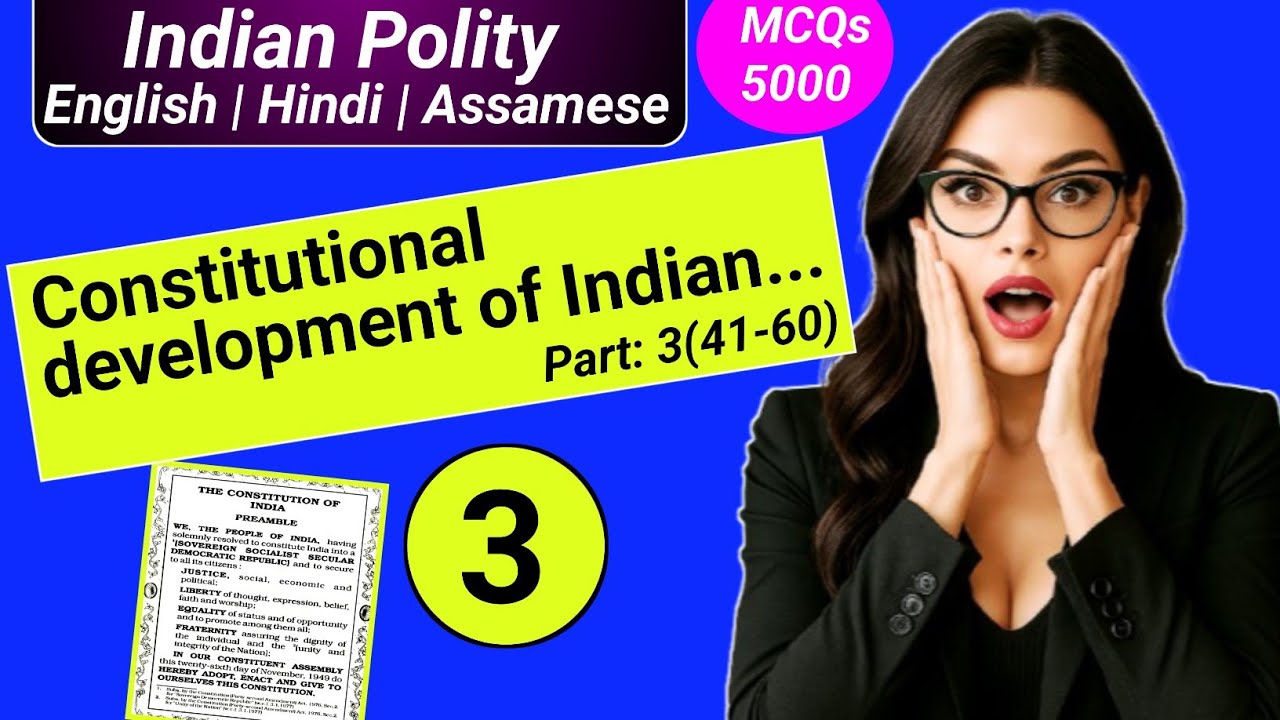 Constitutional Development of India | A to Z | Part 3 | By M.D - YouTube