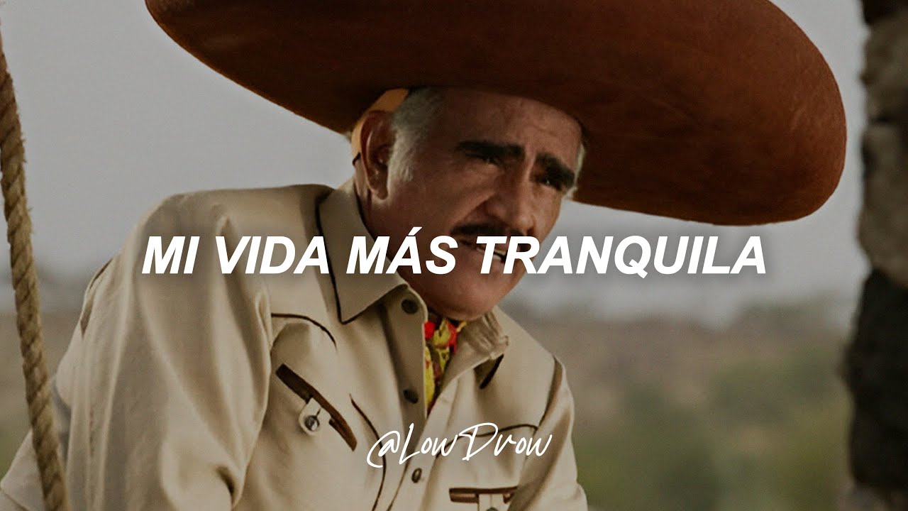 Vicente Fernández - Ya Me Voy Para Siempre (Letra) - YouTube