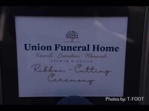 2022 Union Funeral Home Ribbon Cutting Ceremony 10-16-22 - YouTube