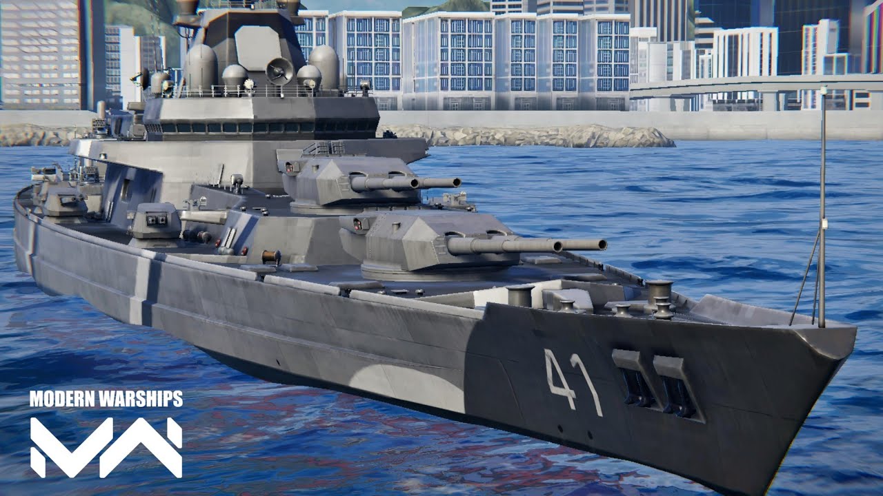 FGS BISMARCK in tandem wars : Modern Warships - YouTube