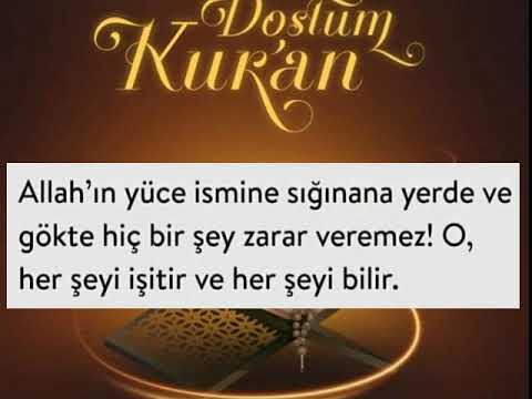 Sen ALLAH'A sığın ALLAH Sana yeter.....