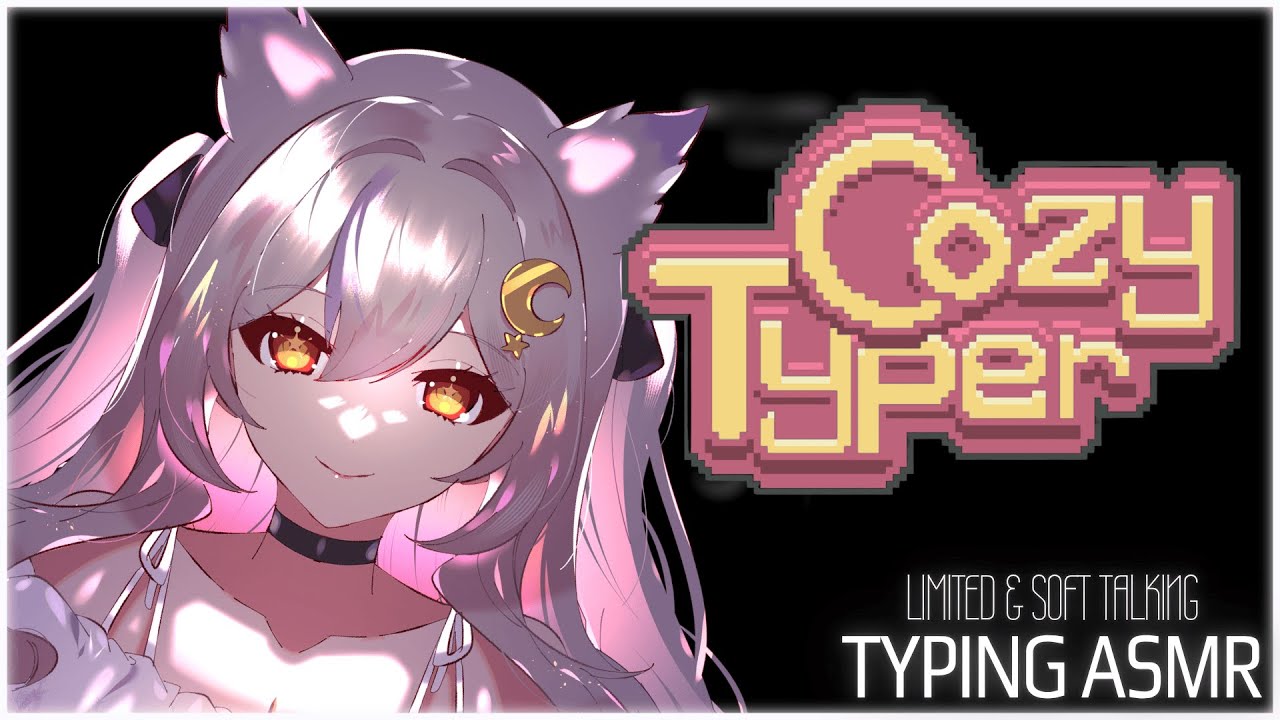 【COZYTYPER】let's get cozy with some typing ASMR - YouTube