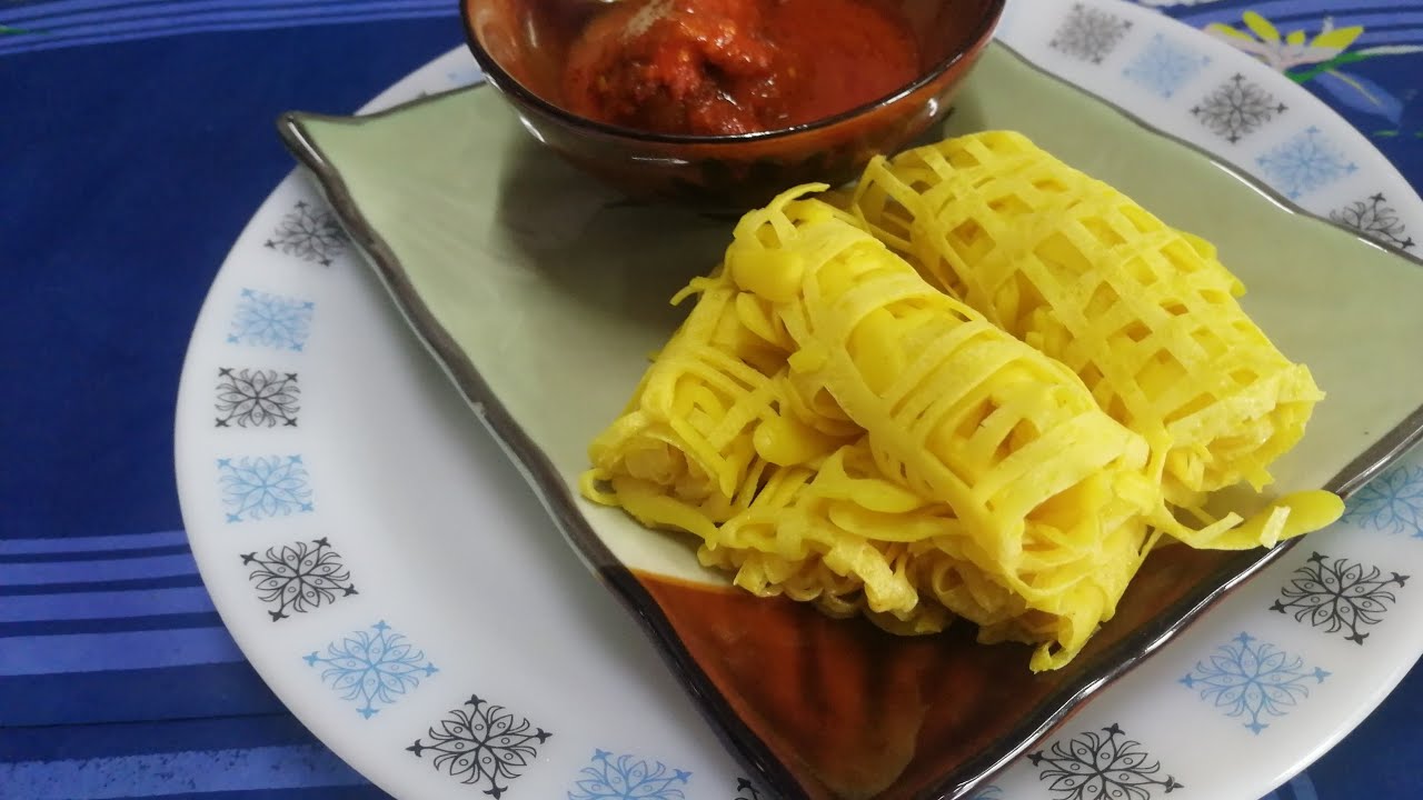 Cara-cara membuat roti jala - YouTube