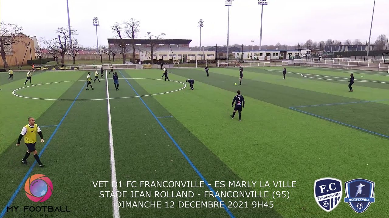 DIMANCHE 12 DECEMBRE VETERANS D1 FC FRANCONVILLE - ES MARLY LA VILLE ...