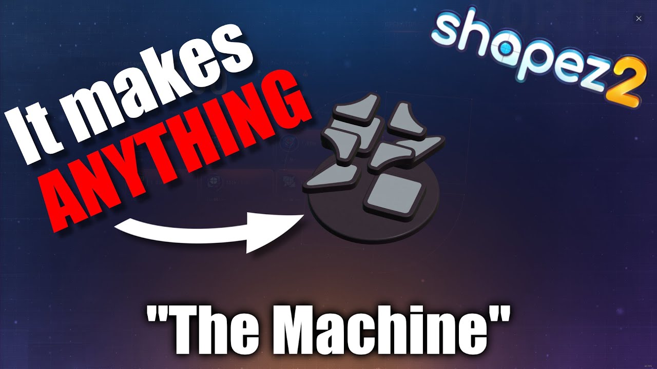 Shapez 2 - Two Layer Make Anything Machine (MAM) - YouTube