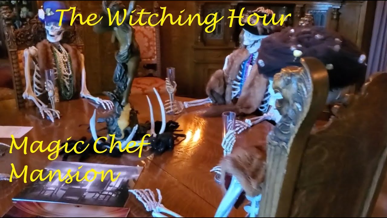 The Witching Hour '23, Weekend 6: The Magic Chef Mansion Halloween Tour ...