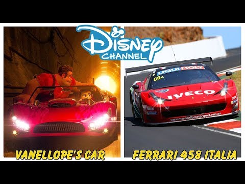 100 Disney Vehicles and Cars Characters in Real Life