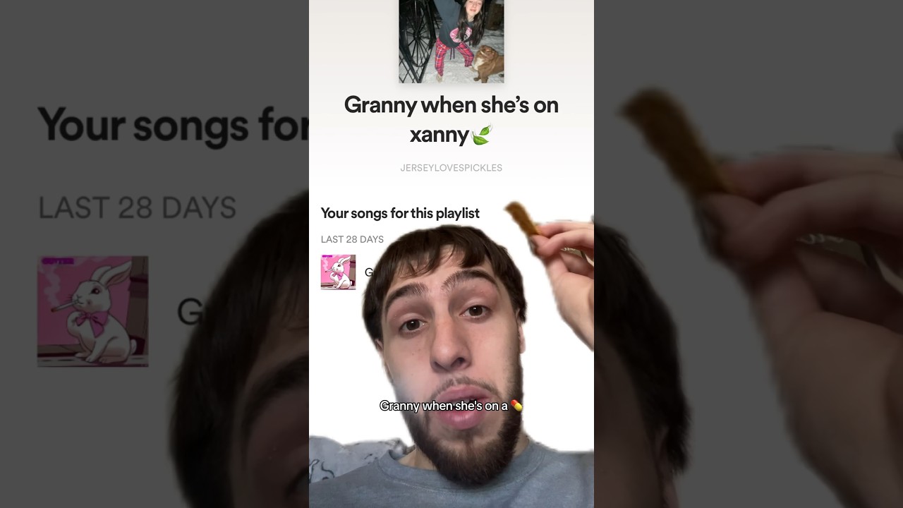 Granny Is Popping What 😳💊 Spotify Playlist Reaction Youtube