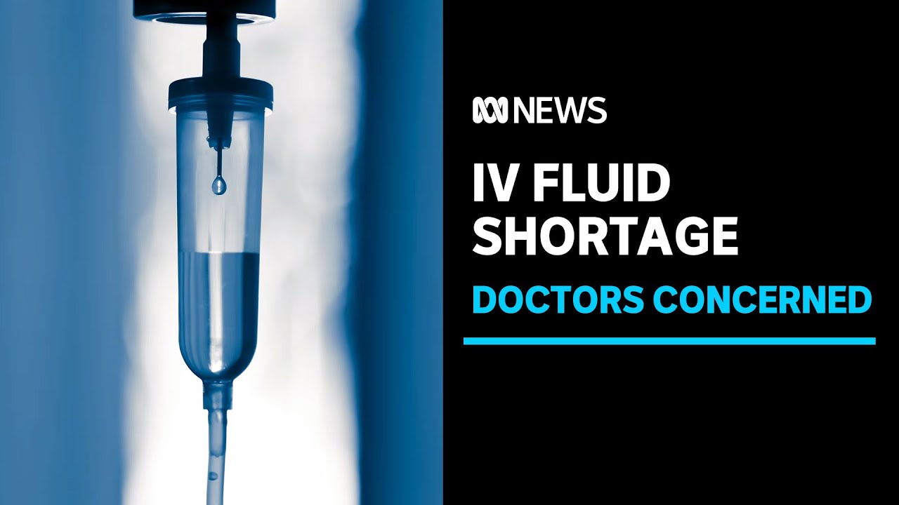 Patients in care longer amid IV fluid shortage | ABC News - YouTube