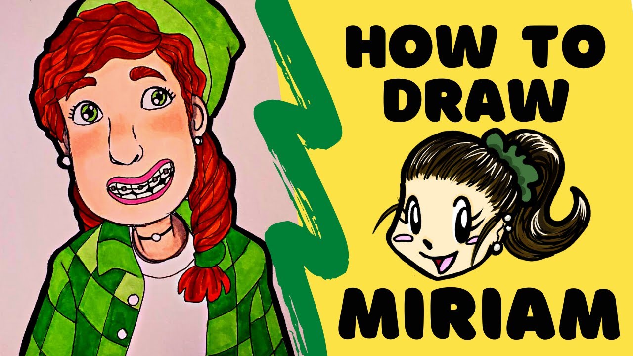 HOW TO DRAW Miriam (Disney's Turning Red) - YouTube