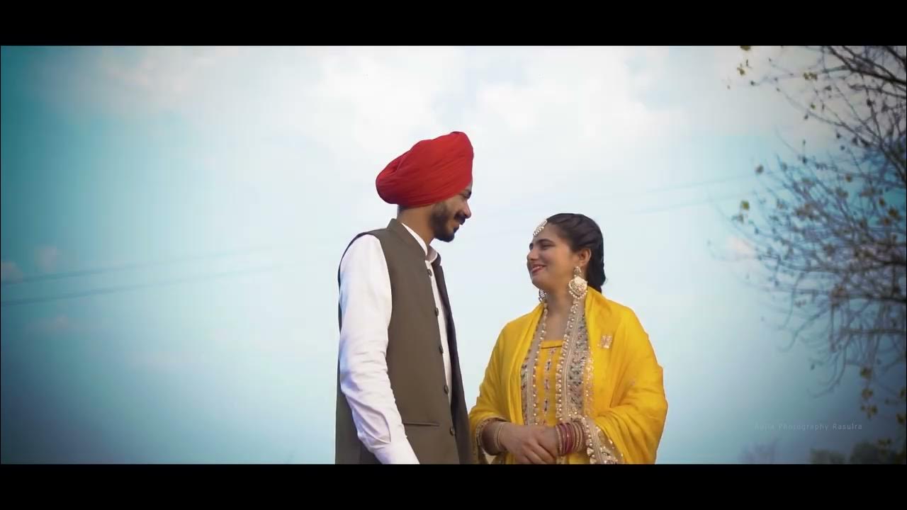 Simarjeet Singh💞Mandeep Kaur (Pre wedding shoot) Aujla Studio Rasulra ...