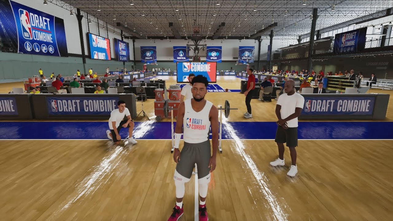 NBA 2k22 My Career The Greatest Shooting Career Ep.1 The Draft Combine ...