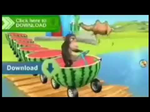 Monkey watermelon car thing - YouTube