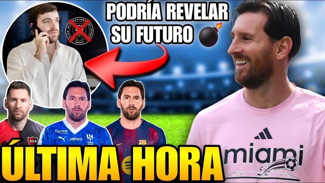 🚨 MESSI con FABRIZIO ROMANO PODRÍA CONFIRMAR su FUTURO 💥 Participará en un programa de fichajes ...