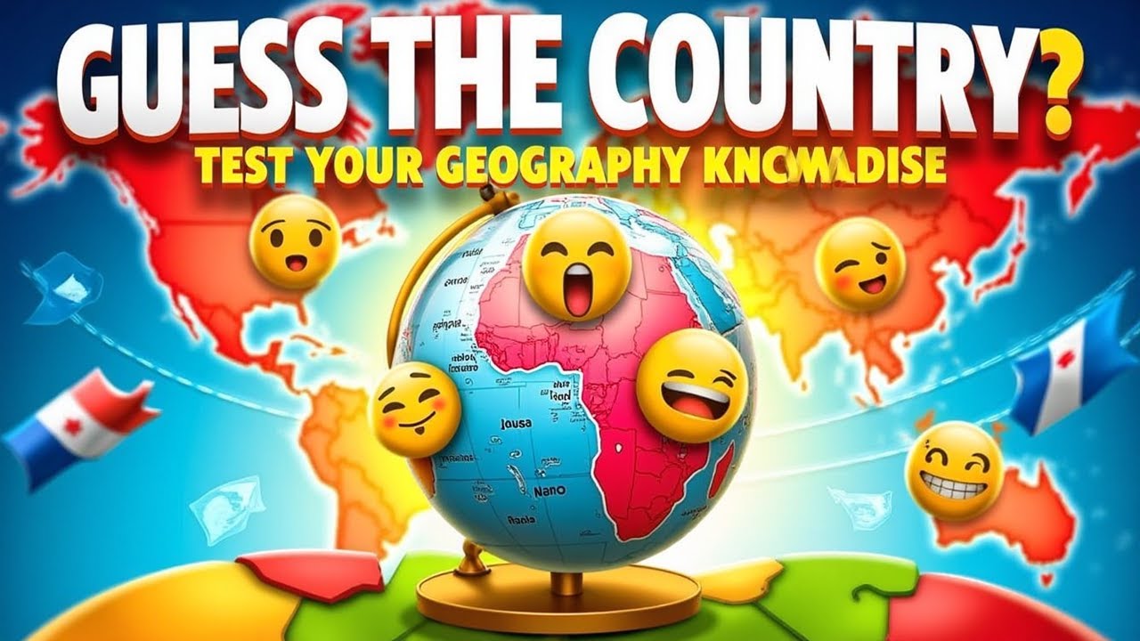 🌍 Guess The Country by Emojis | Fun Emoji Quiz Challenge! 🚀 - YouTube
