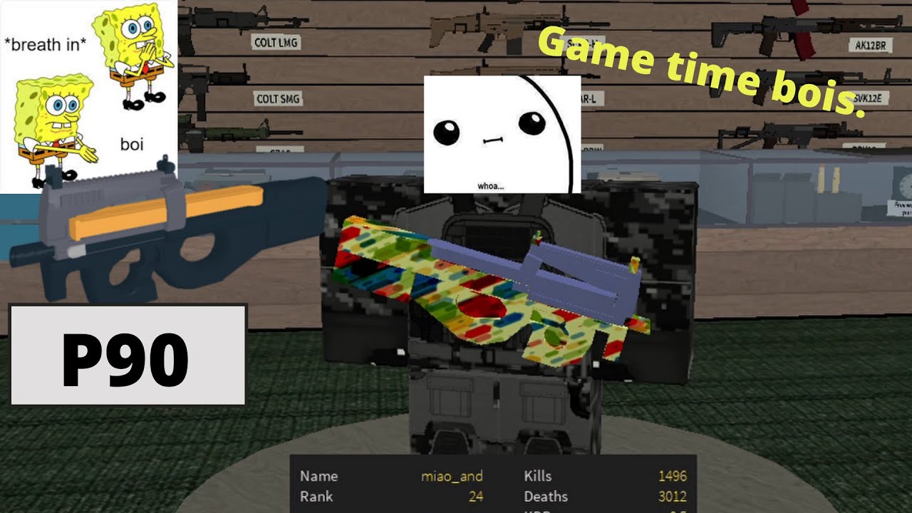 Random moments on phantom forces Ep2 l P90 l ROBLOX - YouTube